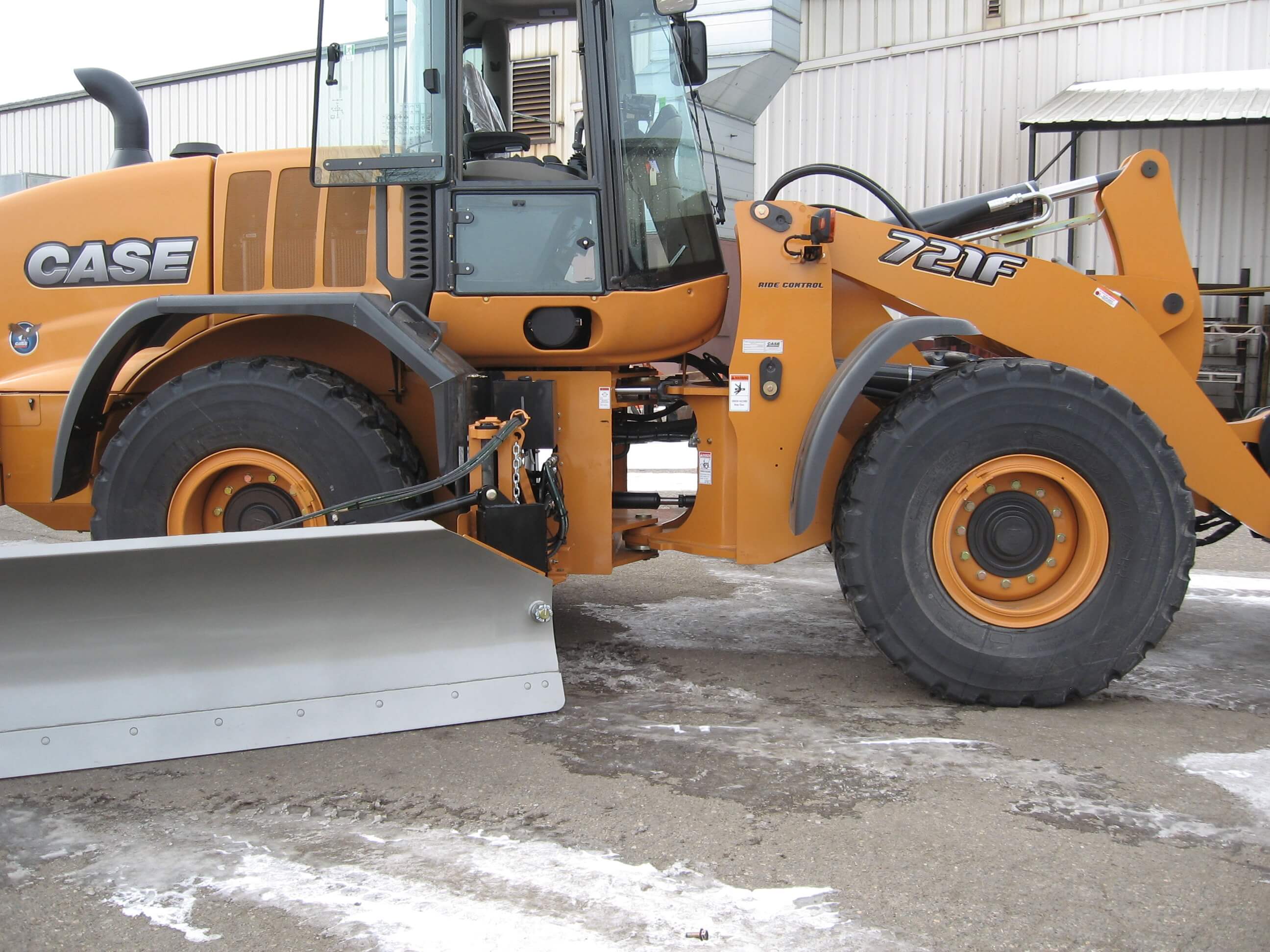 Case Loader Mounted Snow Wing | Loader Mounted Snow Wings, Case Loaders ...